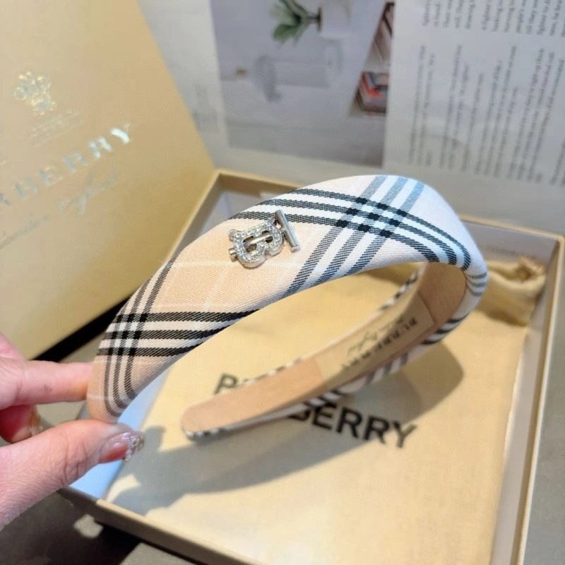Top match Burberry Hair Hoop
