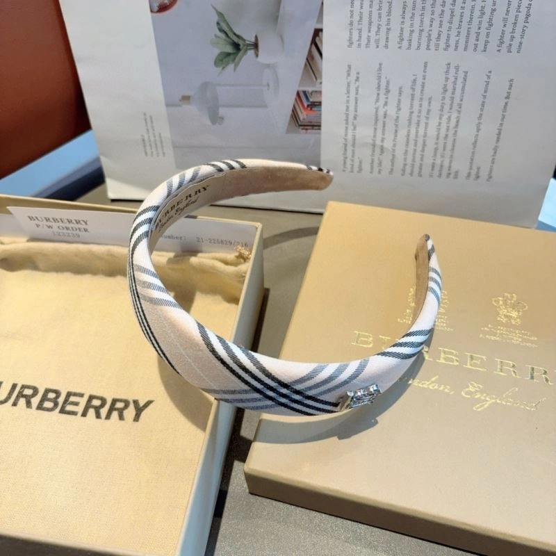 Top match Burberry Hair Hoop