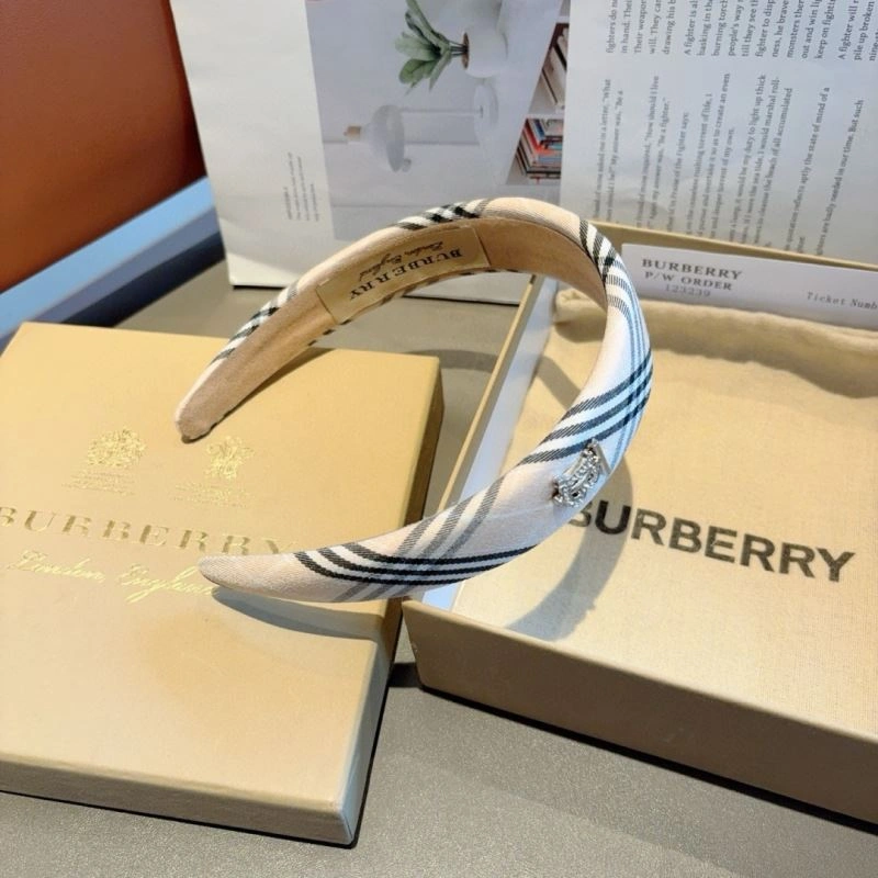 Top match Burberry Hair Hoop