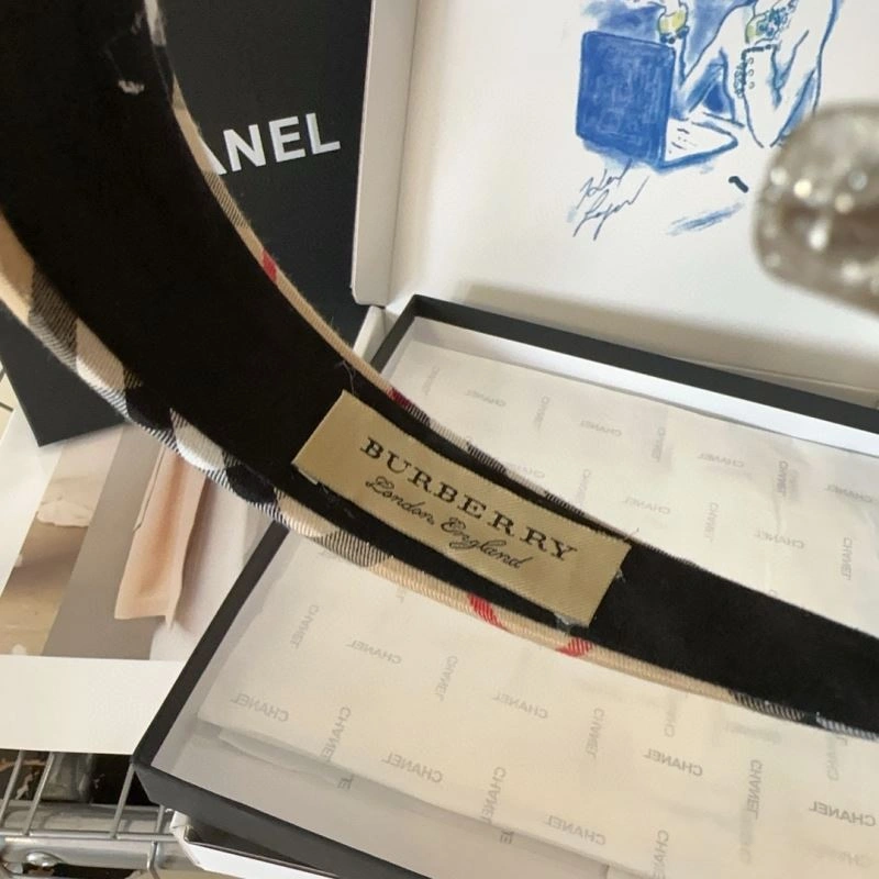 Real Burberry Hair Hoop