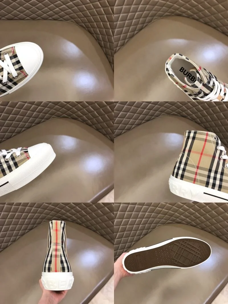 Perfect replica Burberry High Shoes