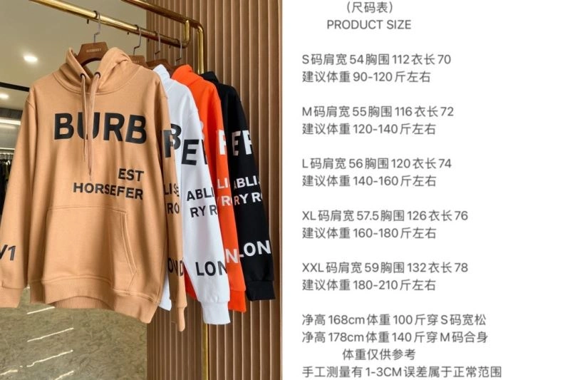 Value-priced Burberry Hoodies