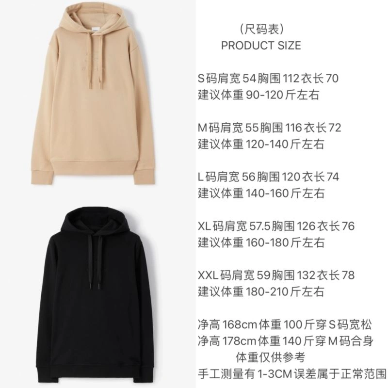 Mirror quality Burberry Hoodies