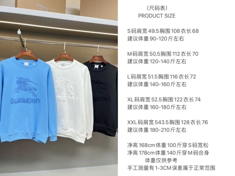 1:1 copy Burberry Hoodies