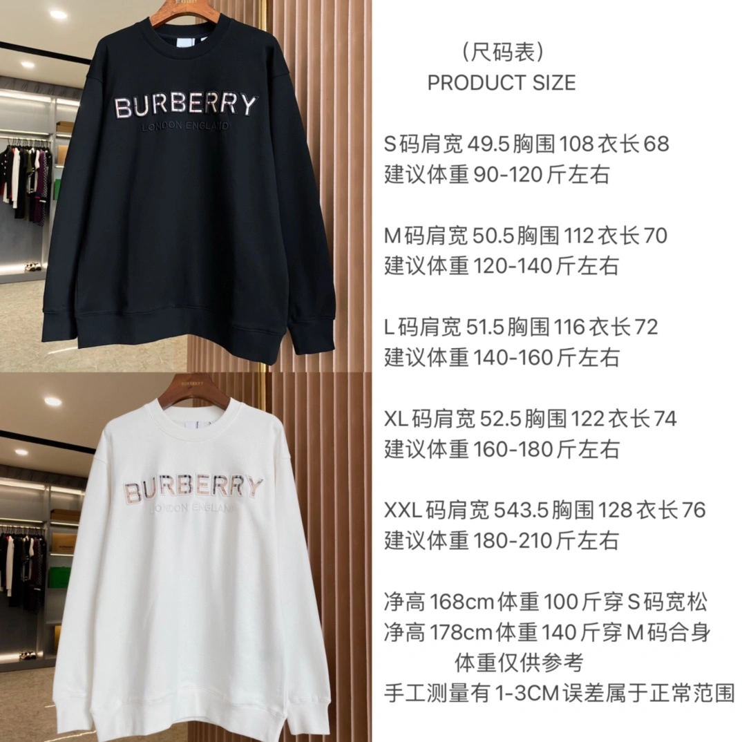 Indistinguishable Burberry Hoodies