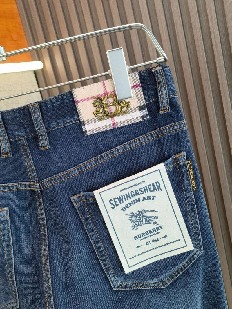 Factory-made Burberry Jeans