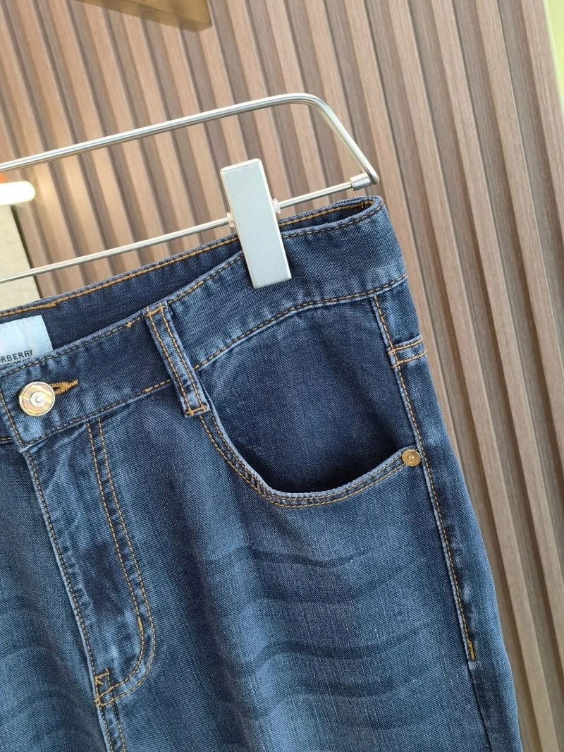 Factory-made Burberry Jeans