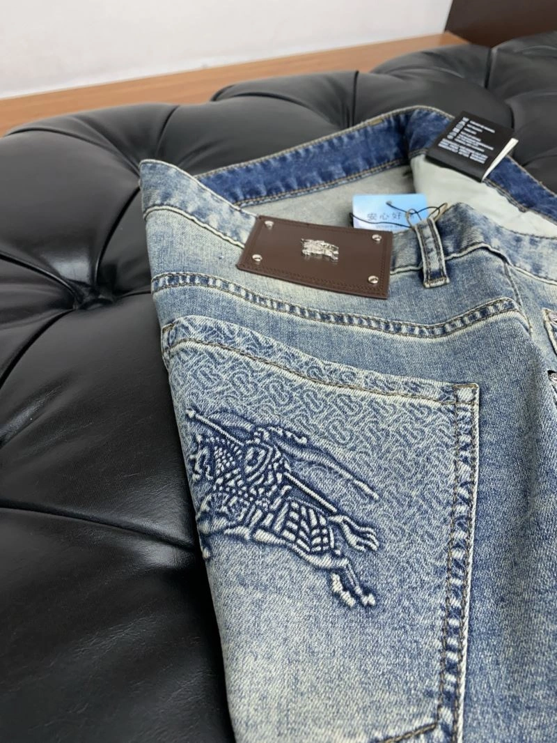 Factory-made Burberry Jeans