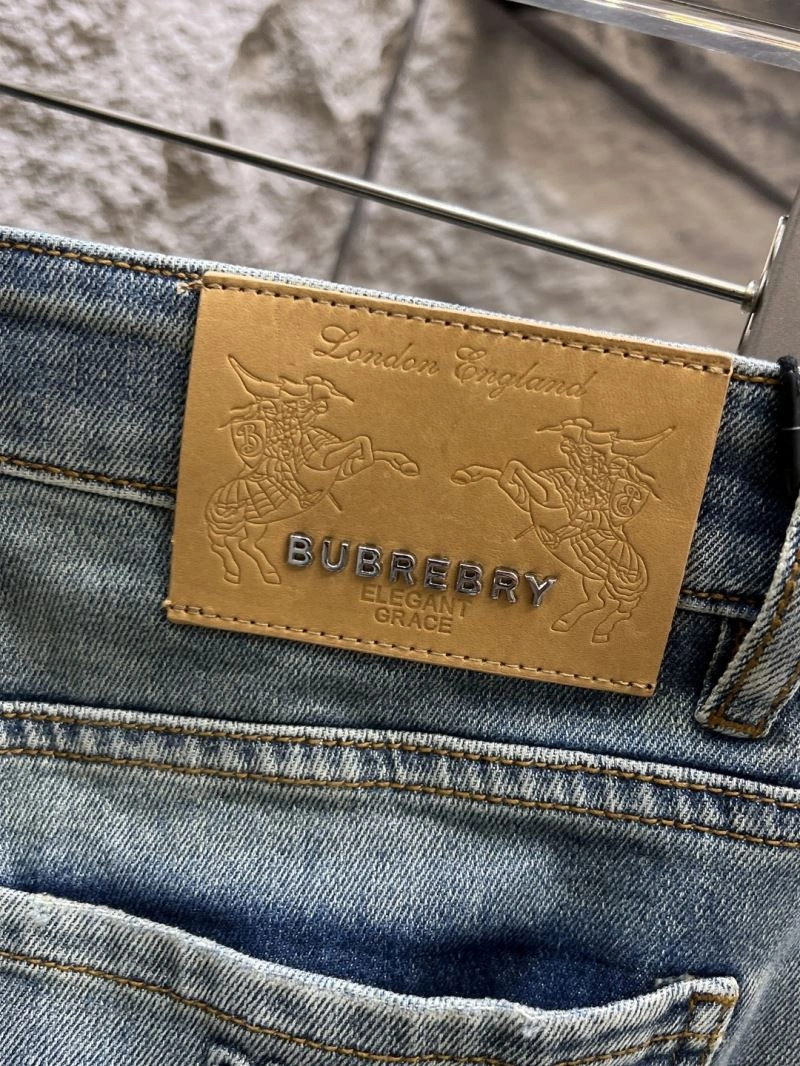 Factory-made Burberry Jeans