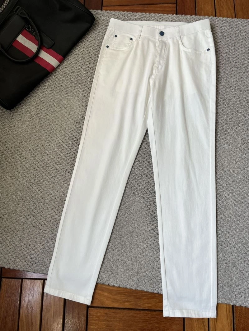 Brand-authenticated Burberry Long Pants