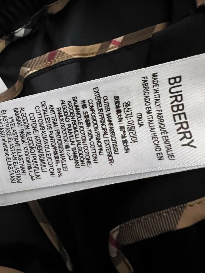 Official Burberry Long Pants