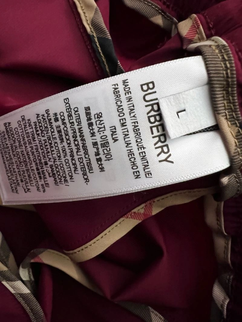 Precise copy Burberry Long Pants