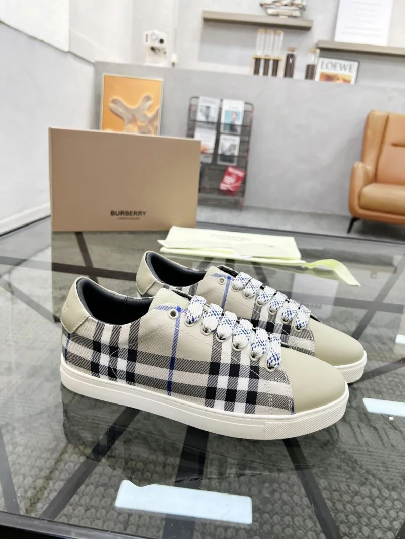 Precise copy Burberry Low Shoes