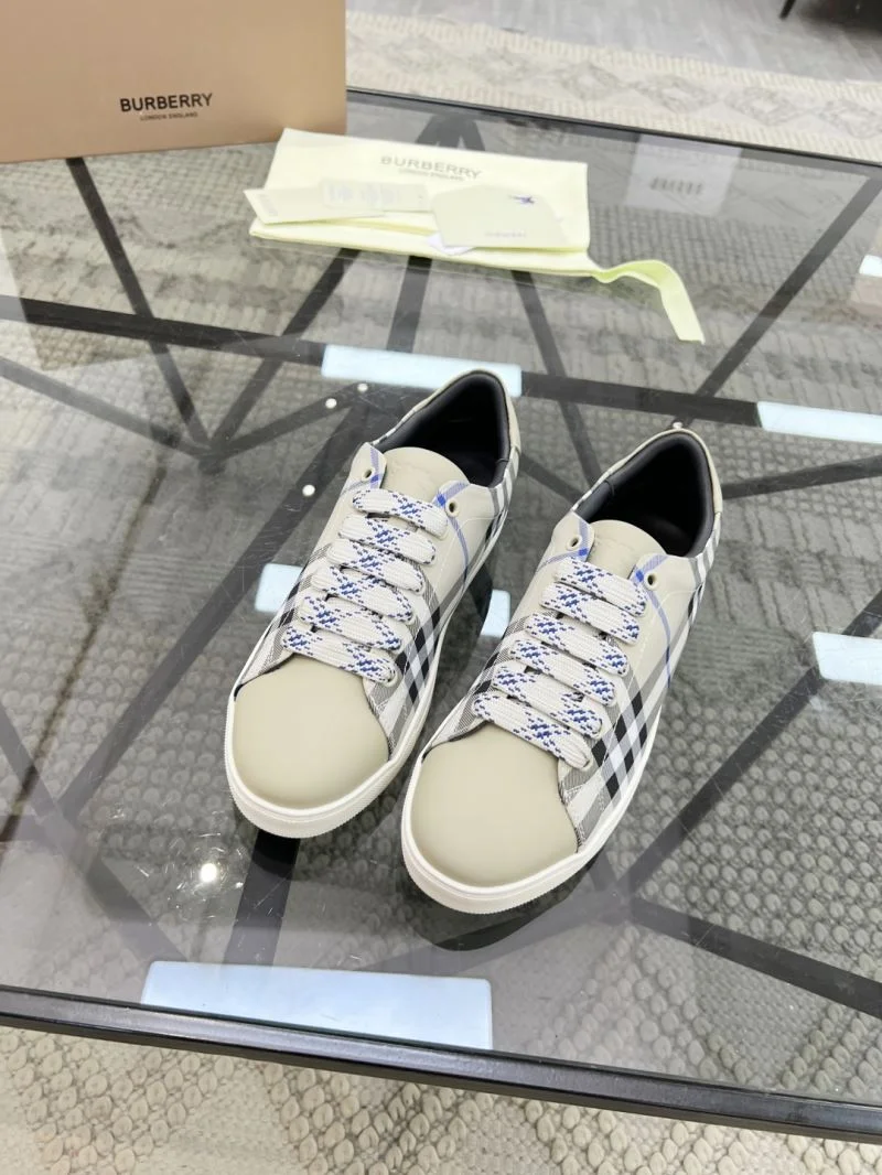 Precise copy Burberry Low Shoes