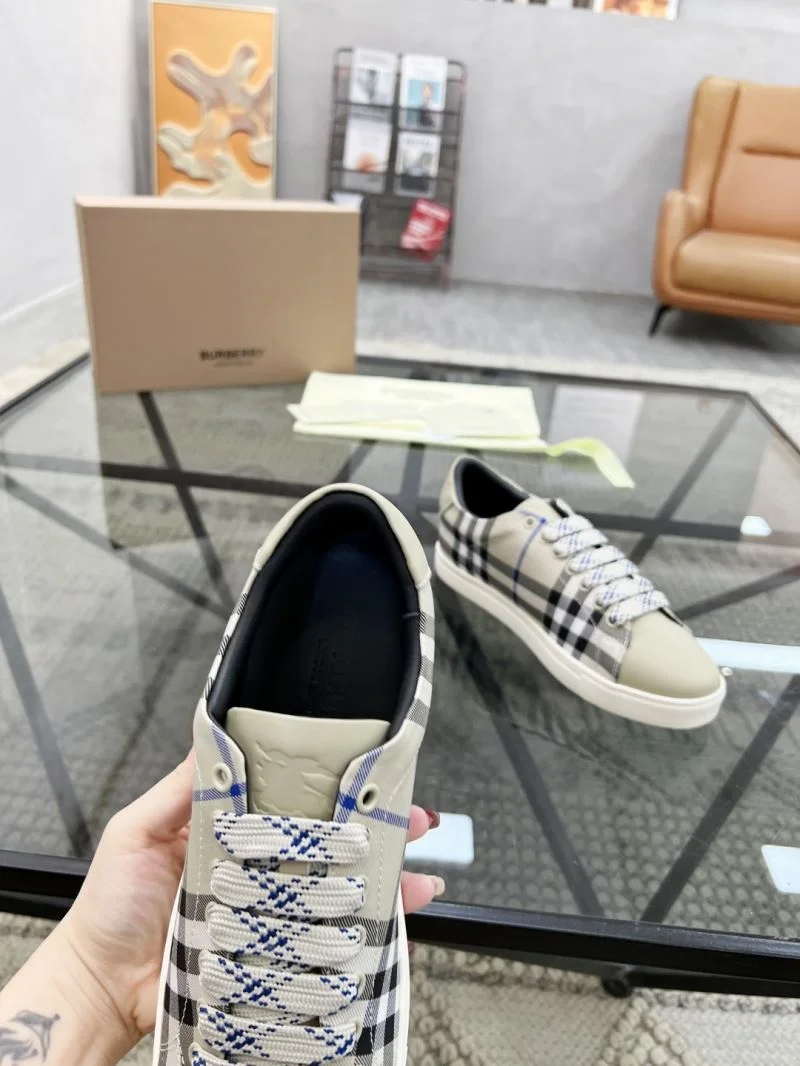 Precise copy Burberry Low Shoes
