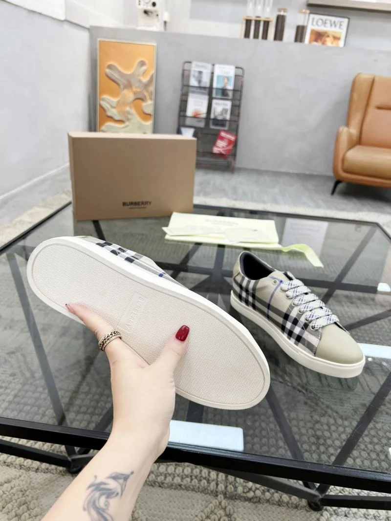 Precise copy Burberry Low Shoes