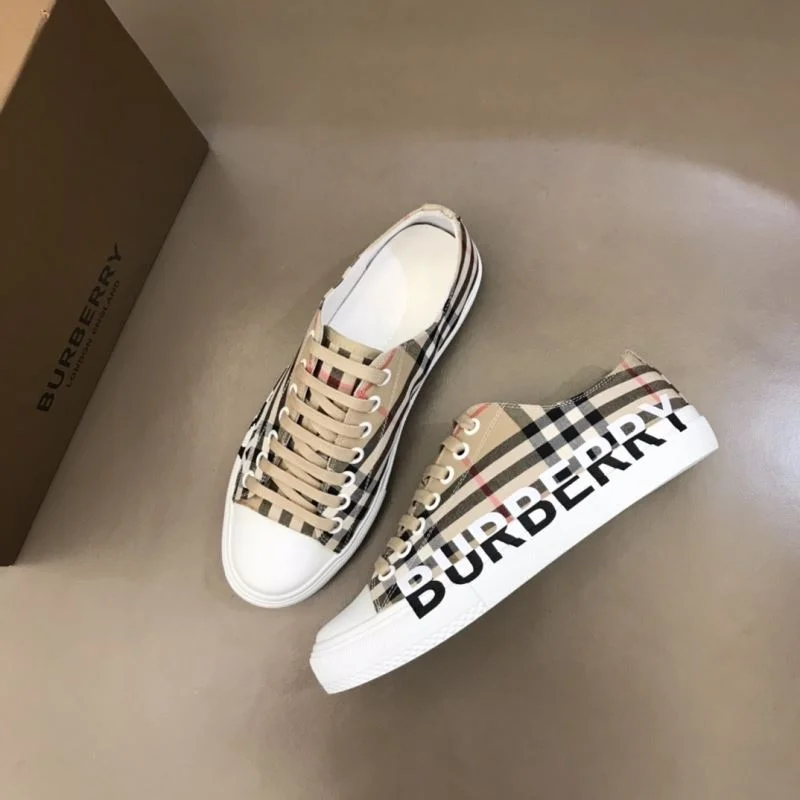 Precise copy Burberry Low Shoes