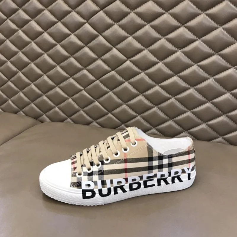 Precise copy Burberry Low Shoes
