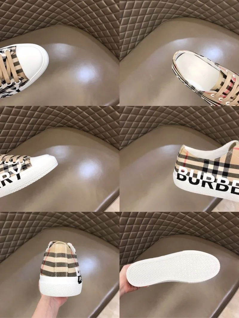 Precise copy Burberry Low Shoes
