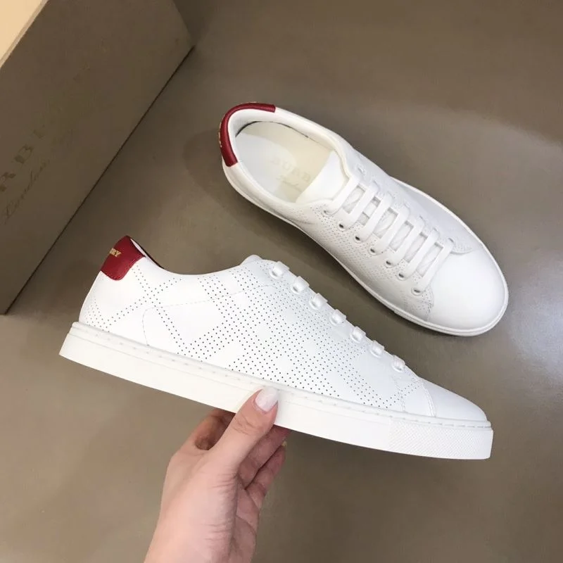 Brand-authenticated Burberry Low Shoes