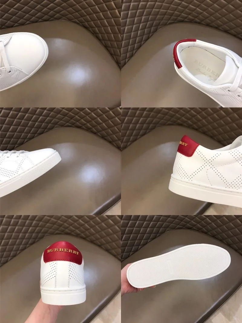 Brand-authenticated Burberry Low Shoes