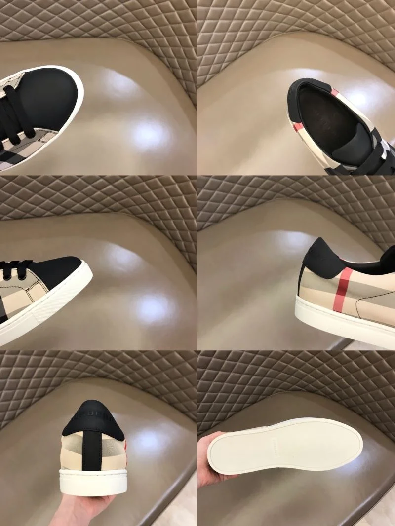 Precise copy Burberry Low Shoes
