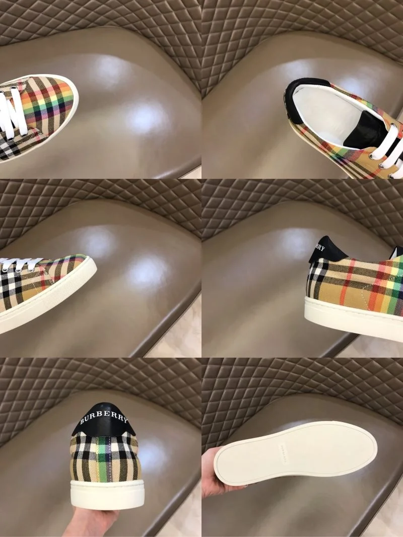 Real Burberry Low Shoes