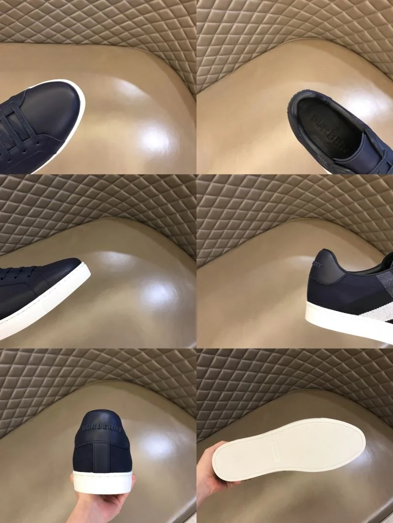 Precise copy Burberry Low Shoes