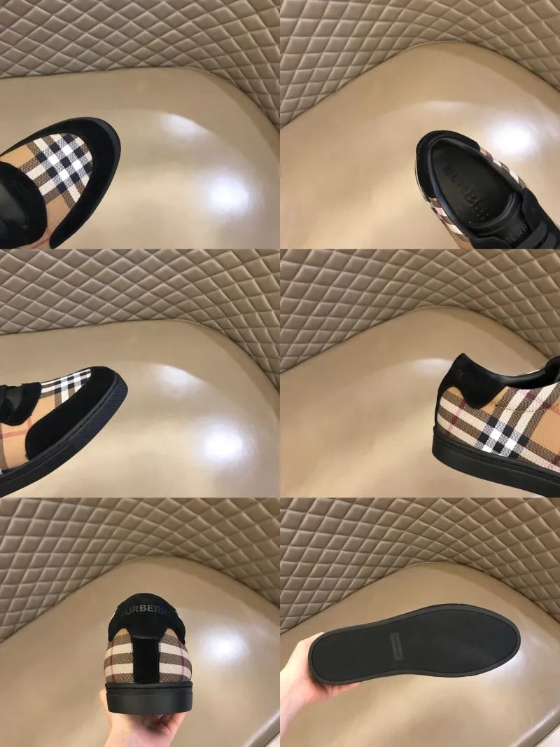 Mirror quality Burberry Low Shoes