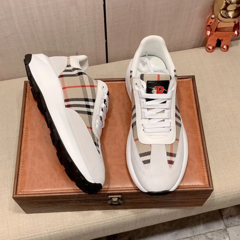 Brand-authenticated Burberry Low Shoes