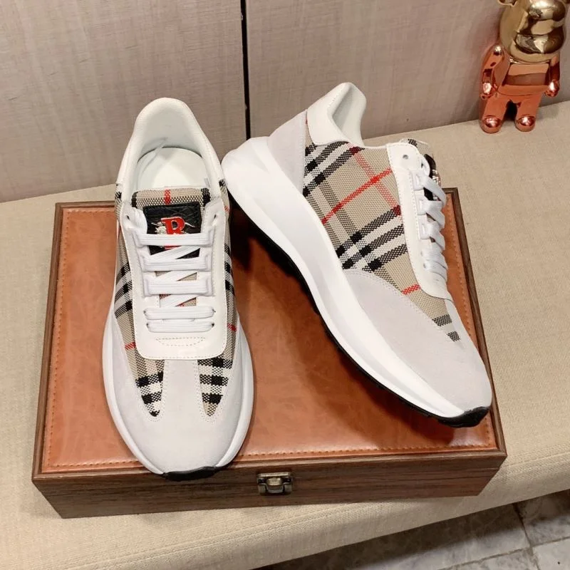 Brand-authenticated Burberry Low Shoes