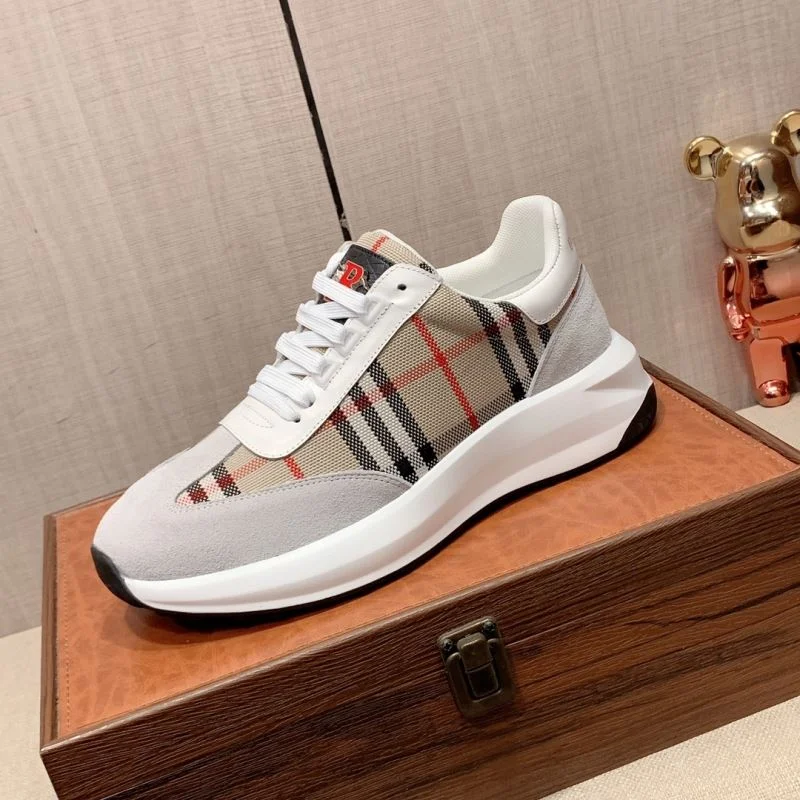 Brand-authenticated Burberry Low Shoes