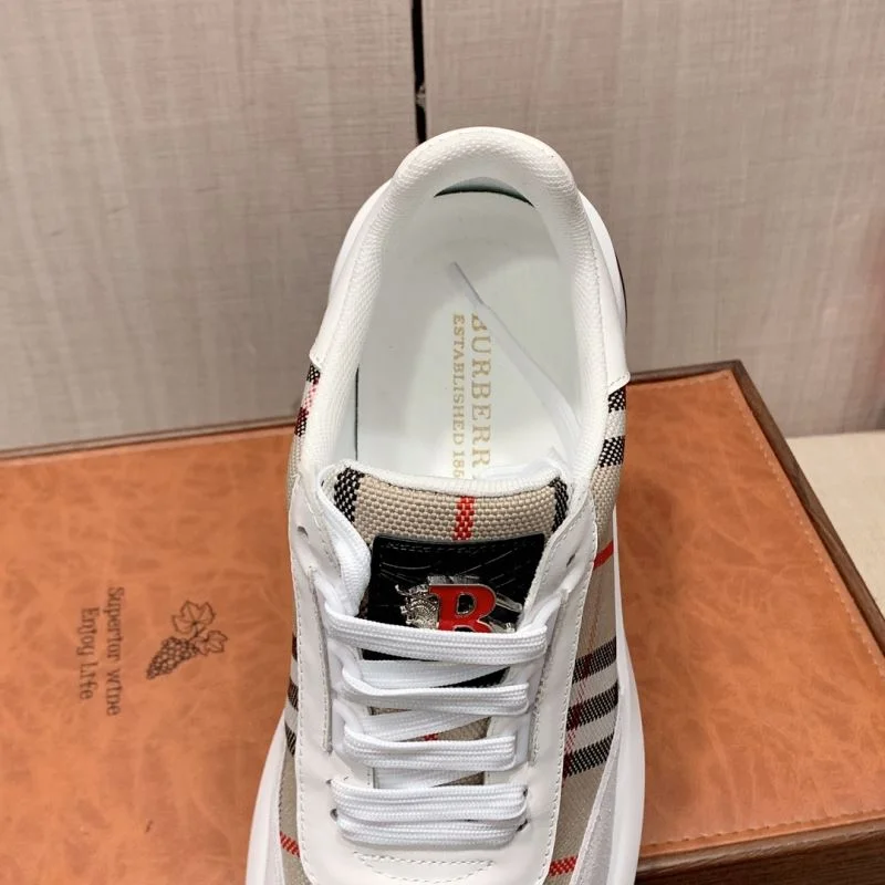 Brand-authenticated Burberry Low Shoes