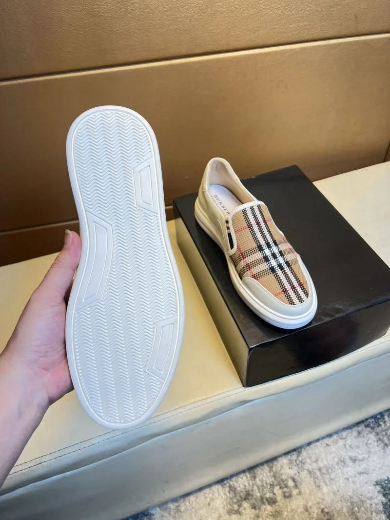 Precise copy Burberry Low Shoes
