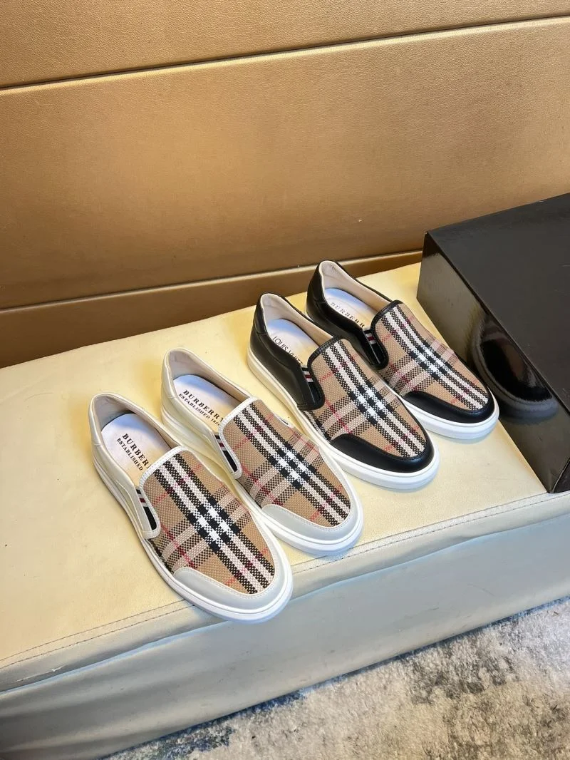 Precise copy Burberry Low Shoes