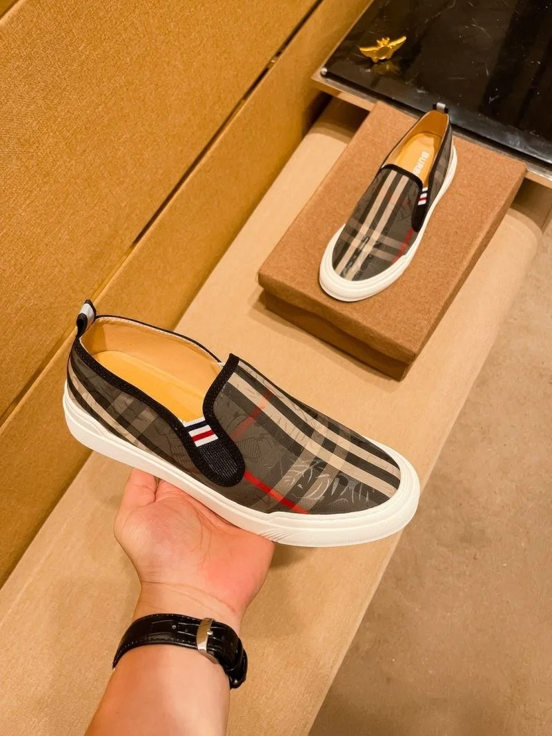 Mirror quality Burberry Low Shoes