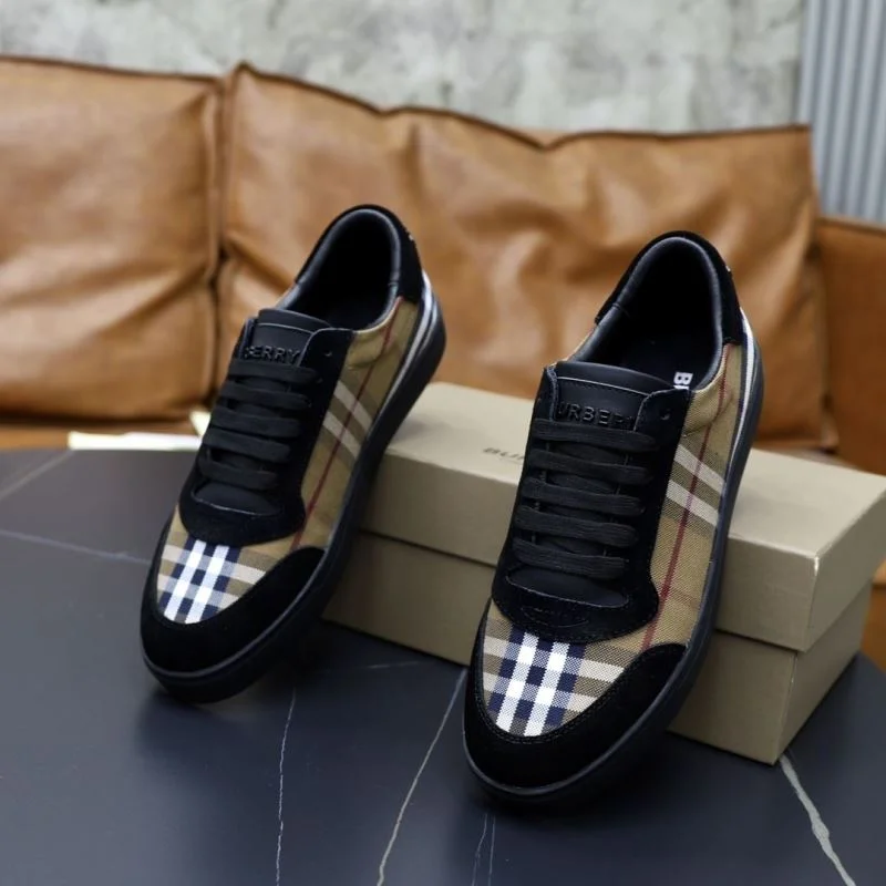 Real Burberry Low Shoes