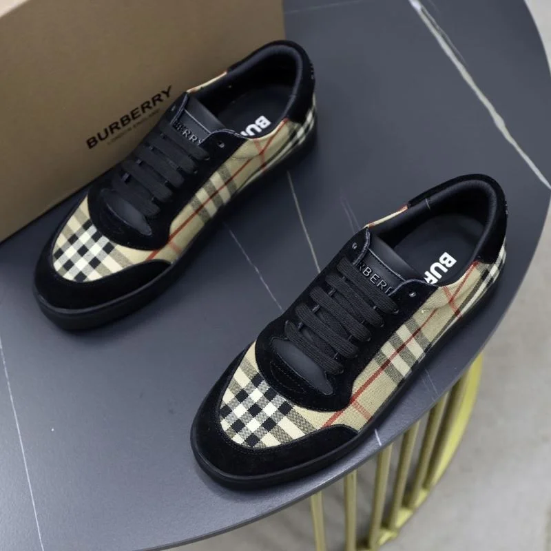 Real Burberry Low Shoes