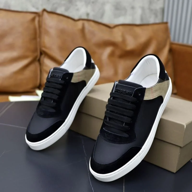 Brand-authenticated Burberry Low Shoes