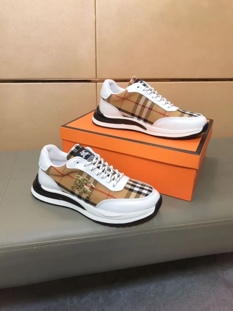 Brand-authenticated Burberry Low Shoes