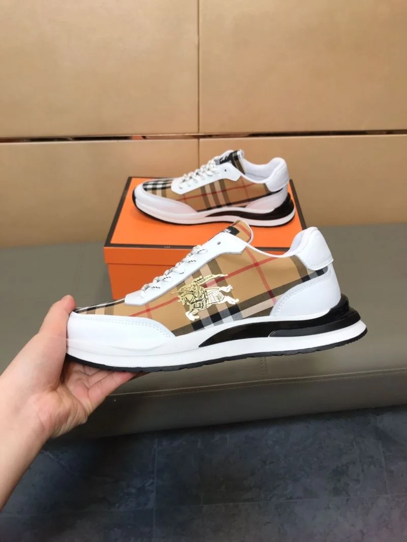 Brand-authenticated Burberry Low Shoes