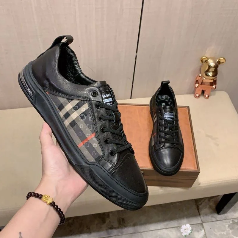 Precise copy Burberry Low Shoes