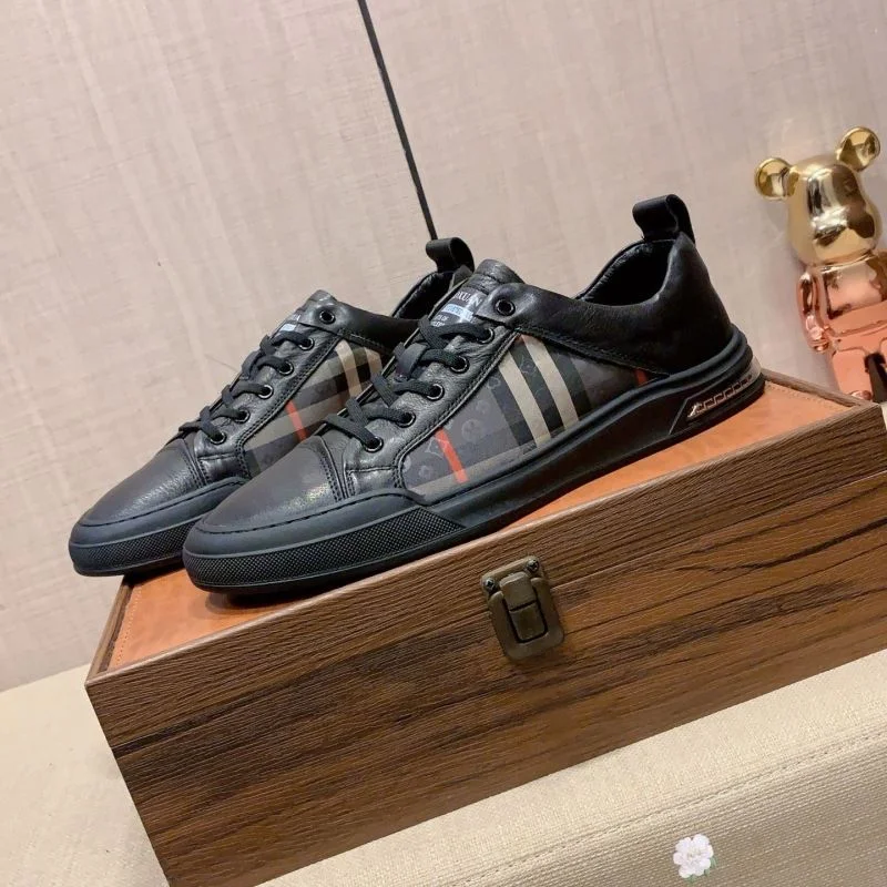 Precise copy Burberry Low Shoes
