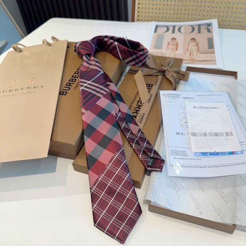 Authentic Burberry Neckties