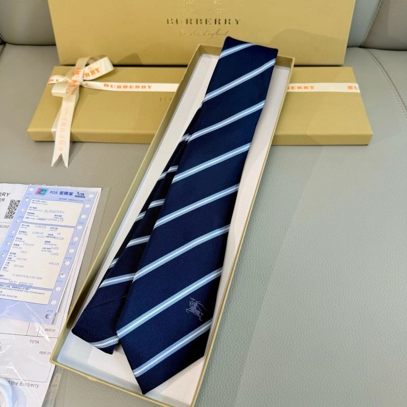 Indistinguishable Burberry Neckties