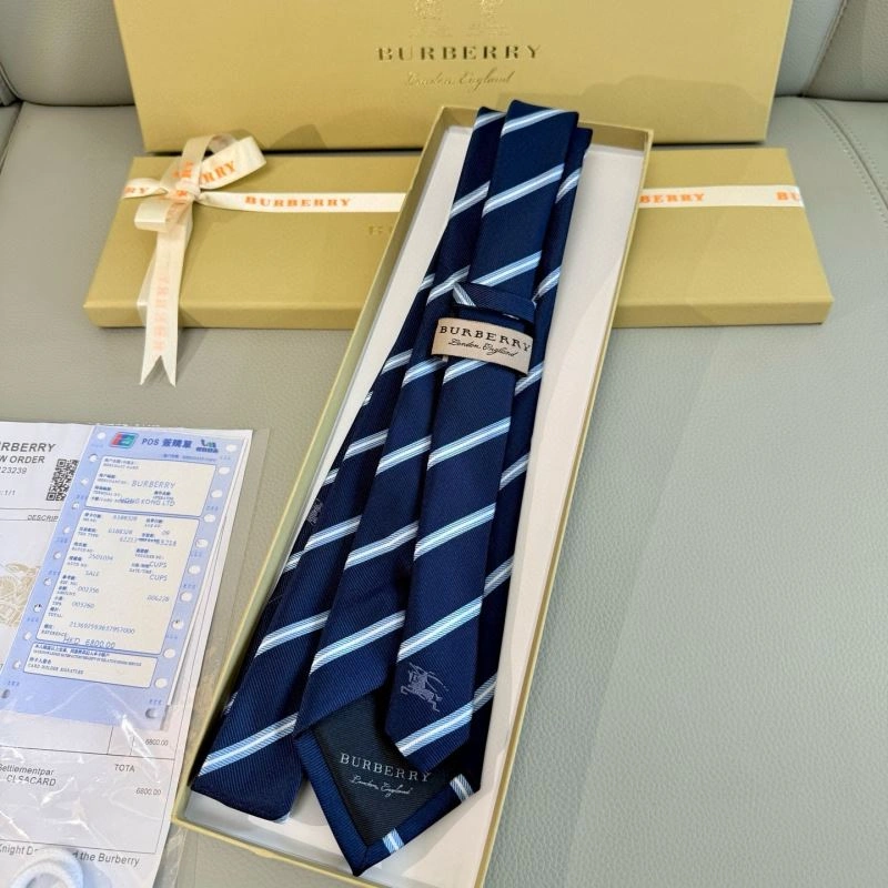 Indistinguishable Burberry Neckties