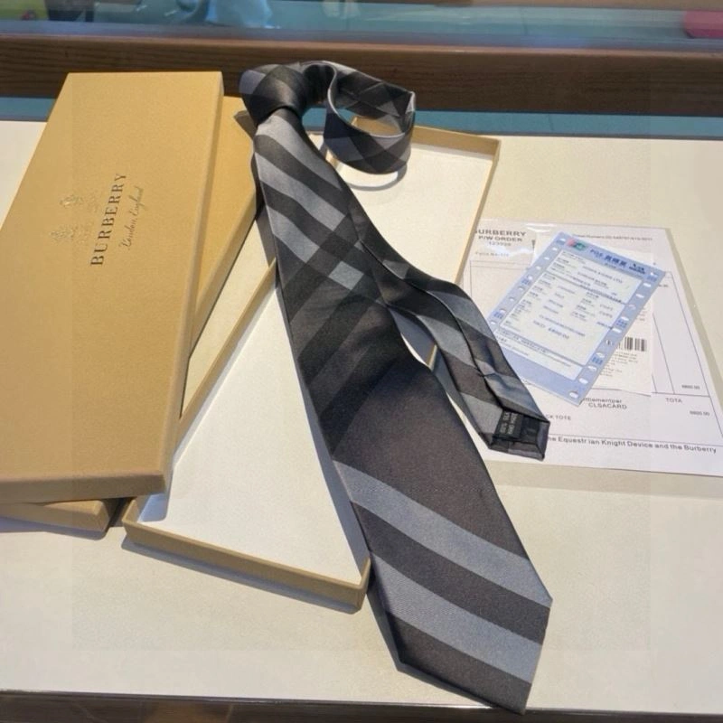 Precise copy Burberry Neckties