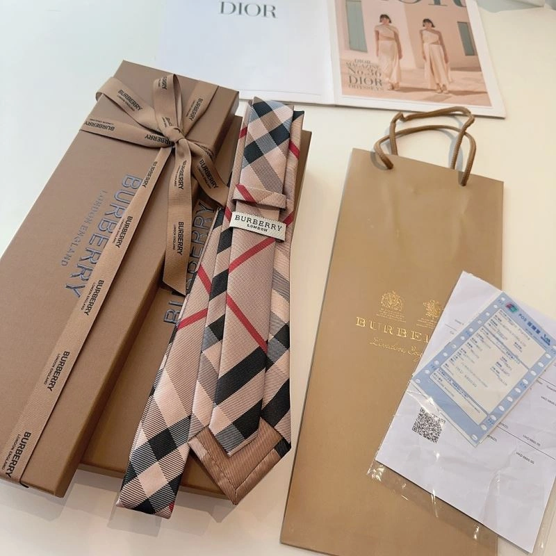 Precise copy Burberry Neckties