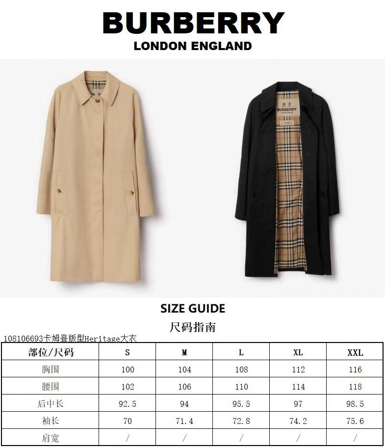 Discounted Burberry Outwear
