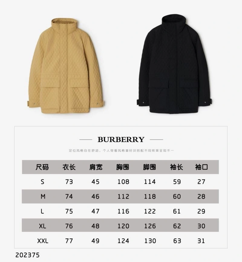 1:1 copy Burberry Outwear